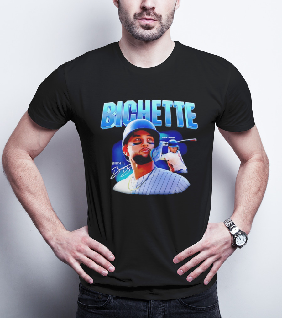 Bichette Bo Bichette Baseball Player Blue Jersey Athletic Gear T-Shirt