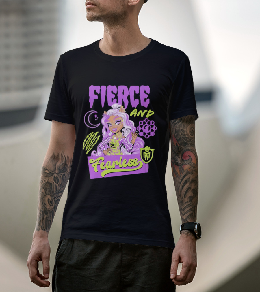 Fierce And Fearless Clawdeen Wolf Monster High T-Shirt