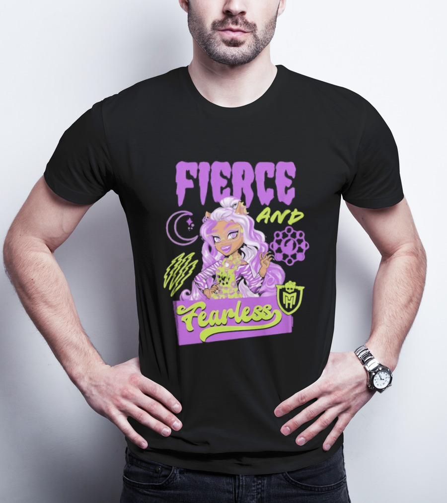 Fierce And Fearless Clawdeen Wolf Monster High T-Shirt