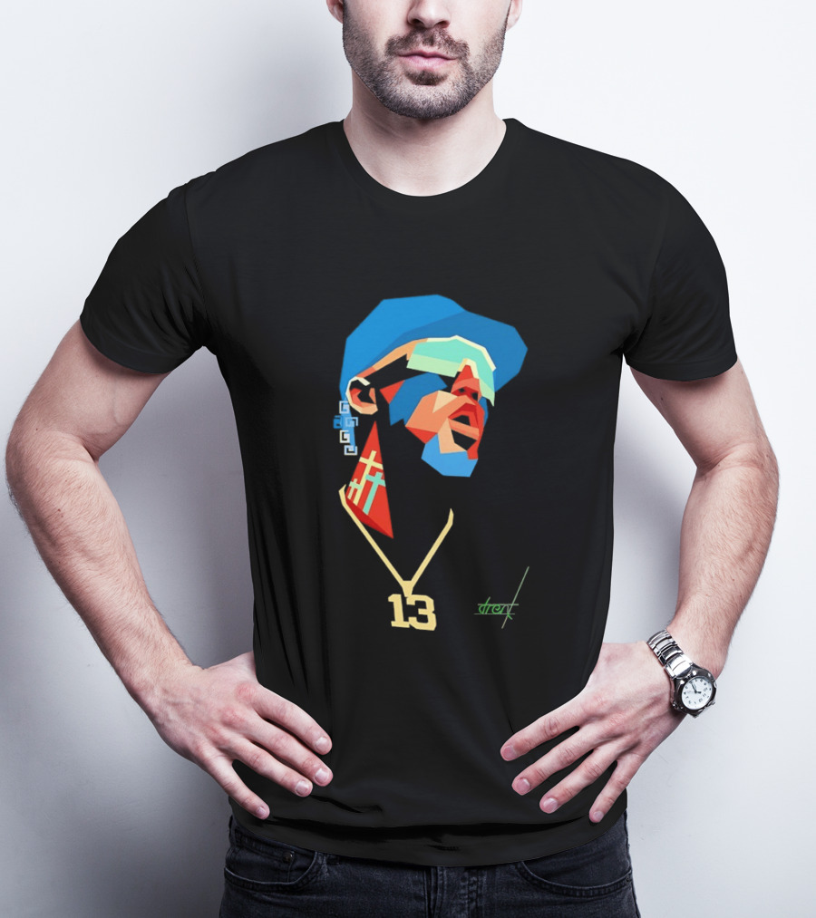 Ronald Acuna Jr 13 Atlanta Braves WPAP Pop T-Shirt
