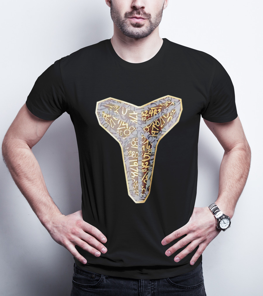 Kobe Bryant 24 8 Dri FIT Basketball Y Shaped Number T-Shirt