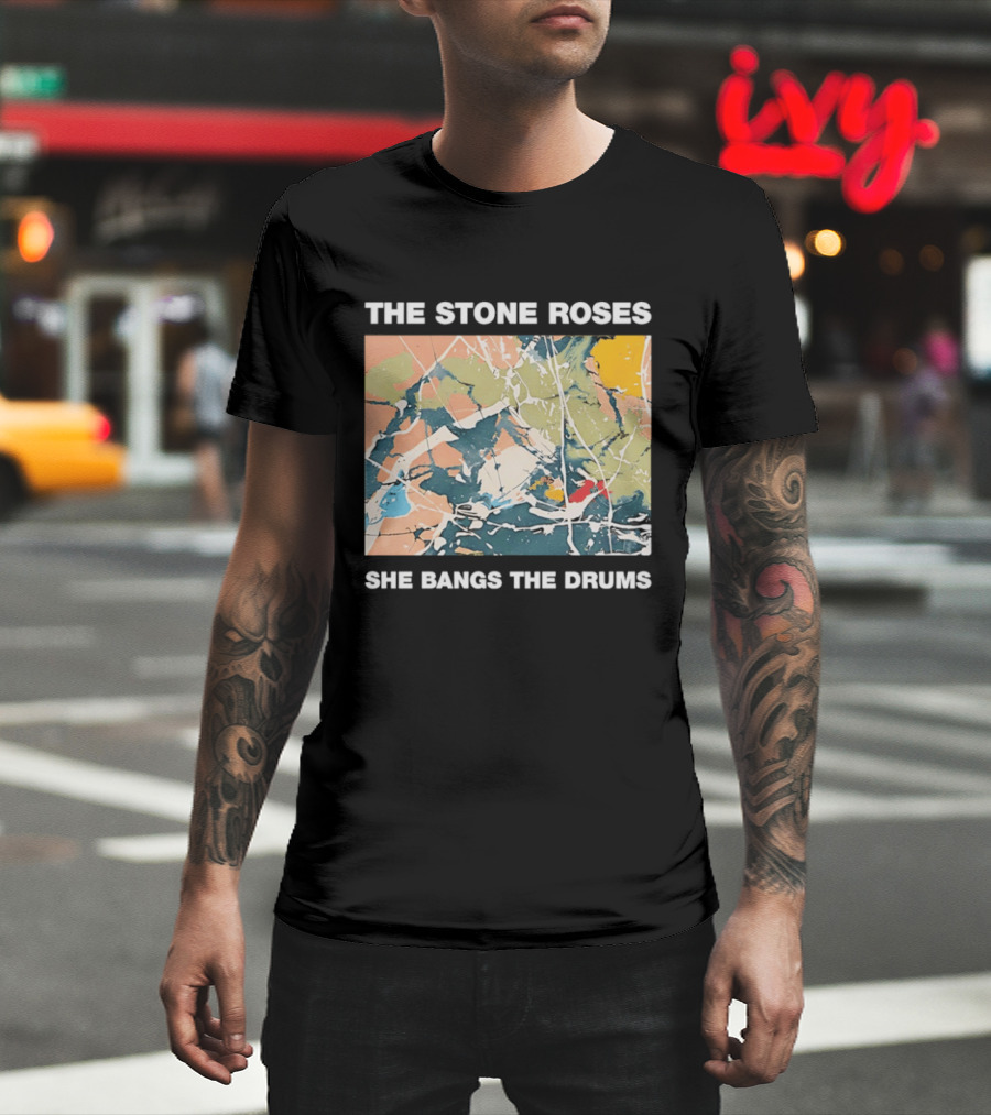 The Stone Roses She Bangs The Drums T-Shirt