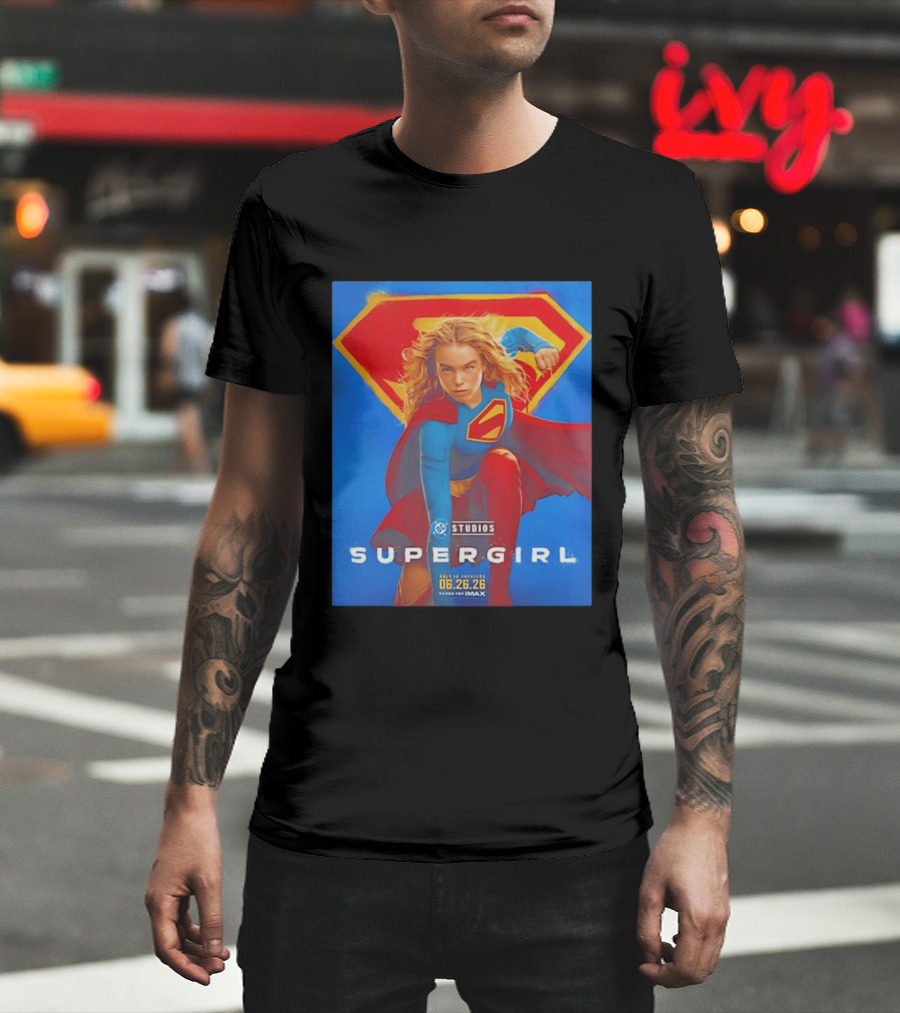 Supergirl DC Studios 06.26.26 IMAX In Theaters T-Shirt
