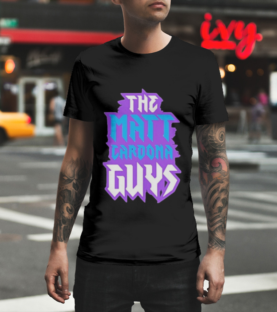 Matt Cardona Guys WWE Fan Merchandise T-Shirt