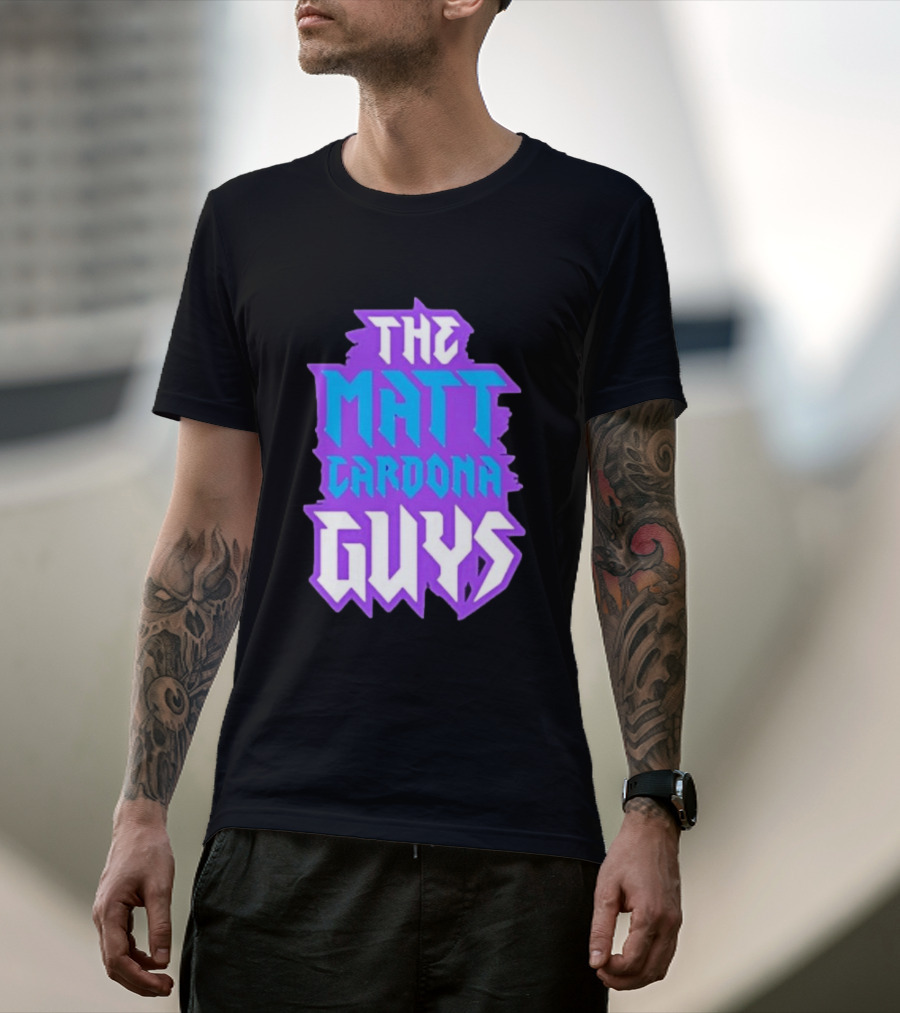 Matt Cardona Guys WWE Fan Merchandise T-Shirt