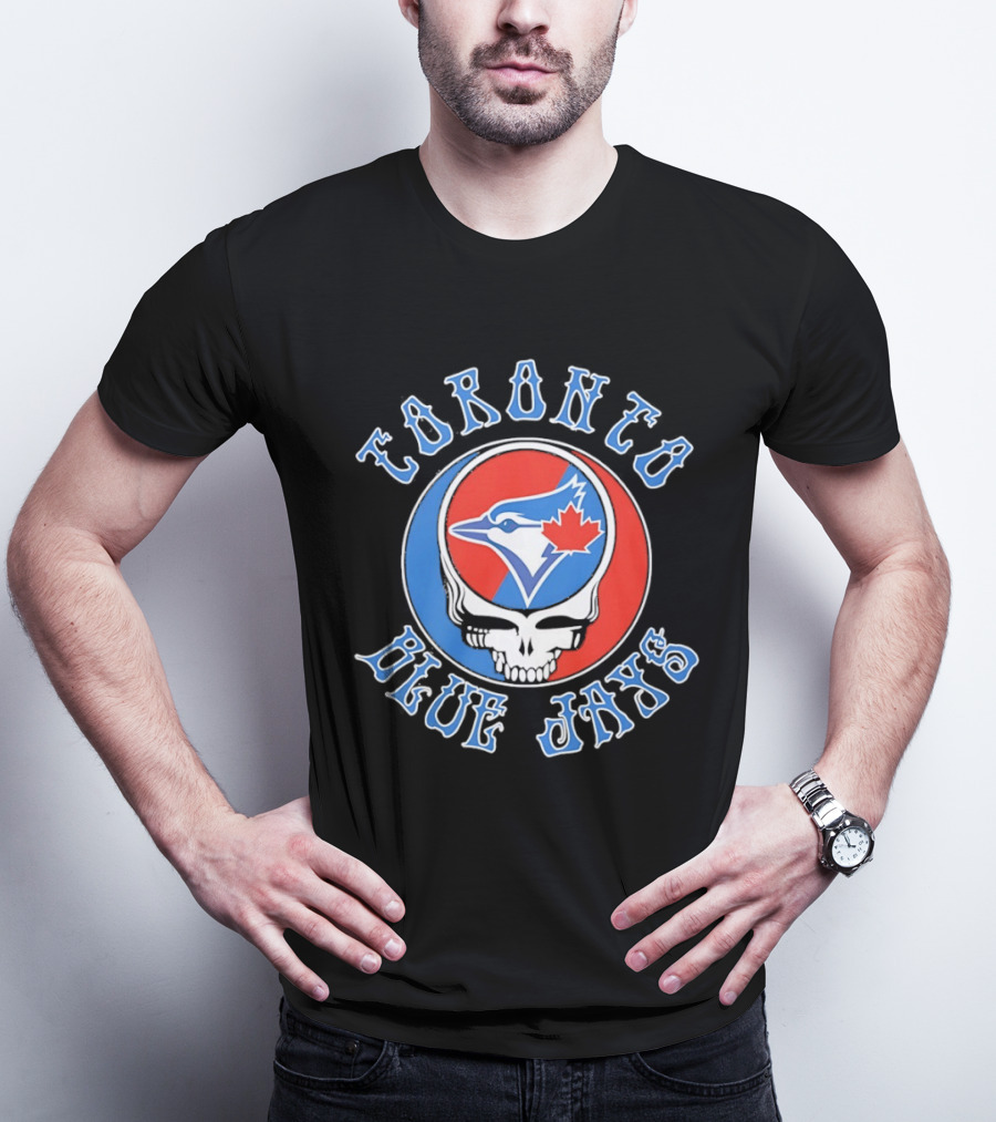 Toronto Blue Jays Grateful Dead Steal Your Face Mashup T-Shirt