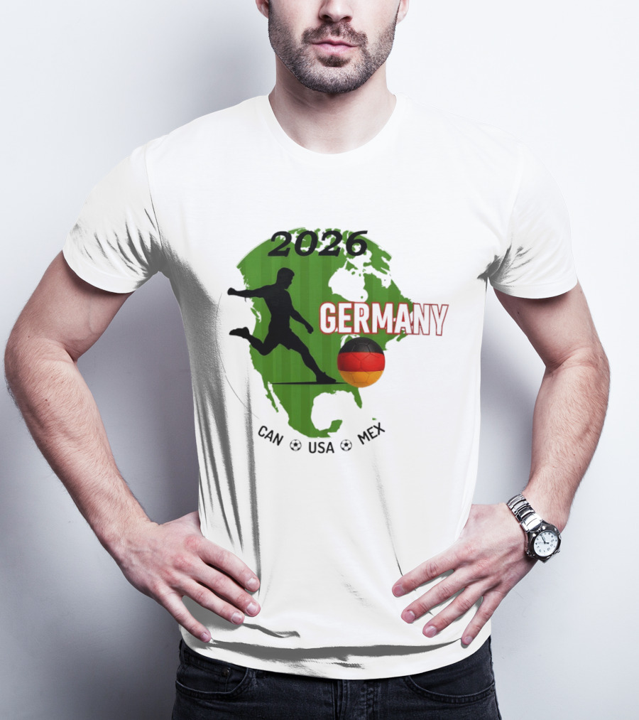 2026 Germany Football CAN USA MEX Soccer World Cup T-Shirt