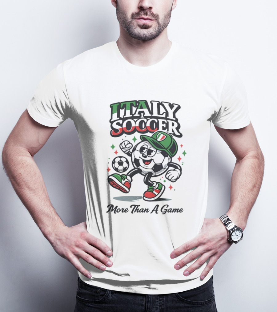 Italy Soccer More Than A Game Ball T-Shirt