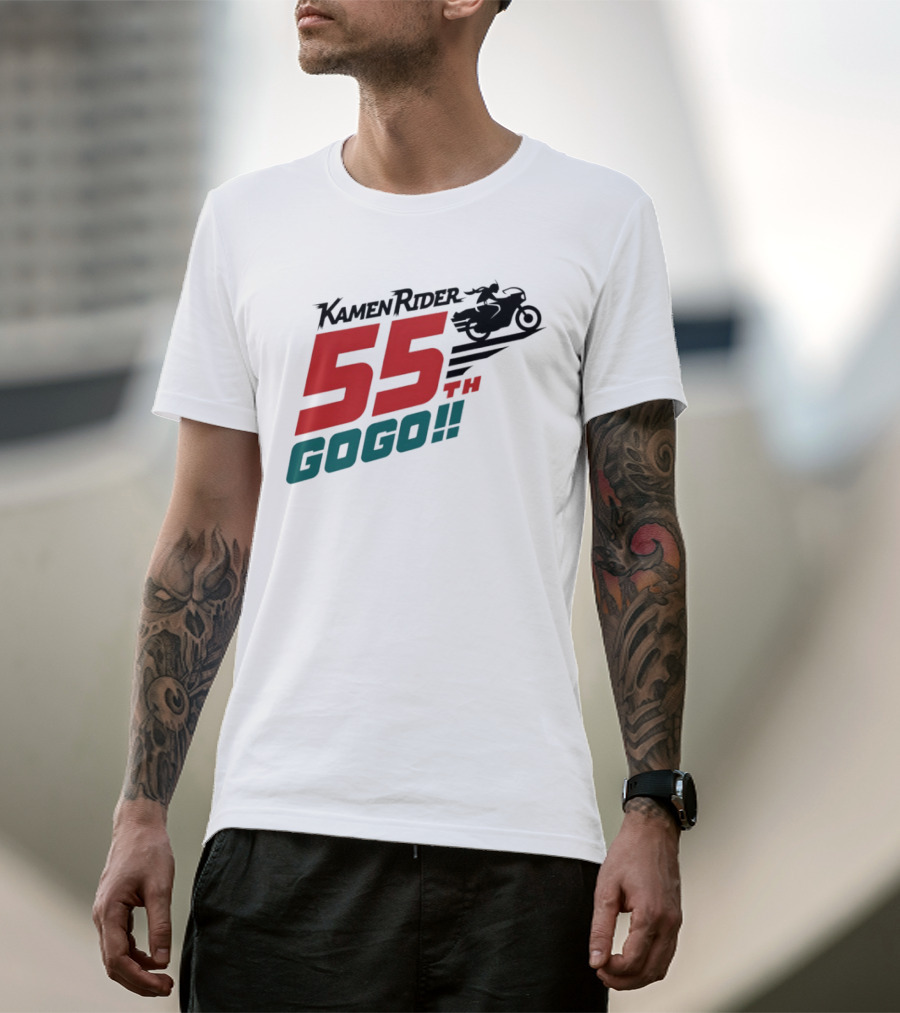 Kamen Rider 55th Anniversary Gogo Biker Celebration T-Shirt