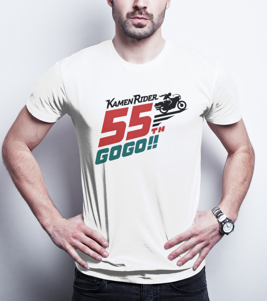 Kamen Rider 55th Anniversary Gogo Biker Celebration T-Shirt