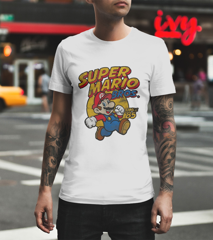 Super Mario Bros Since 85 T-Shirt