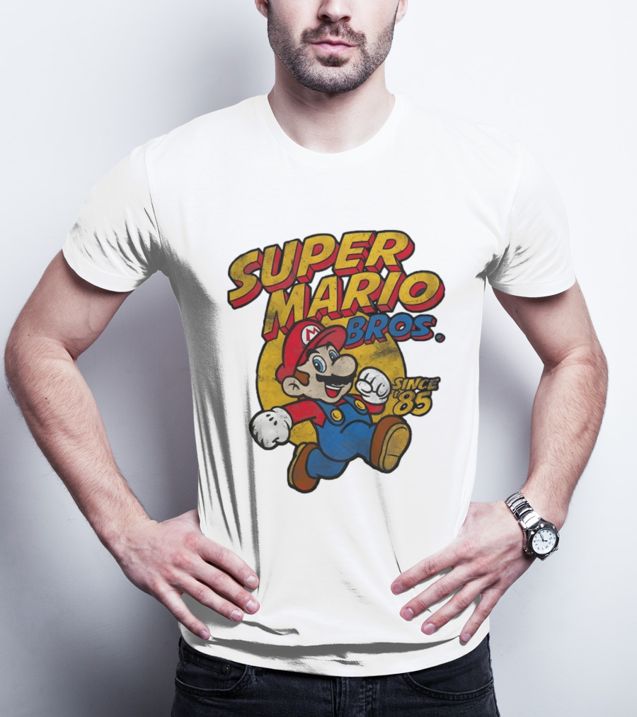 Super Mario Bros Since 85 T-Shirt