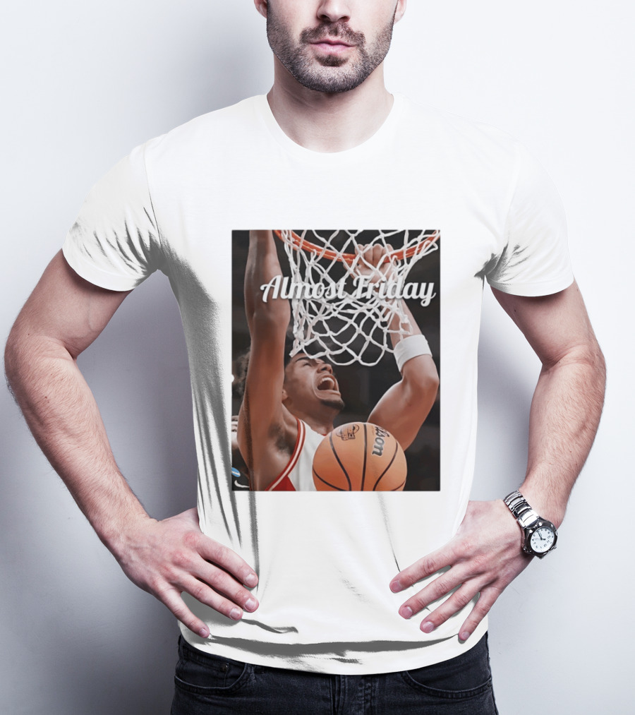 Koa Peat Arizona Wildcats Basketball Almost Friday Dunk T-Shirt