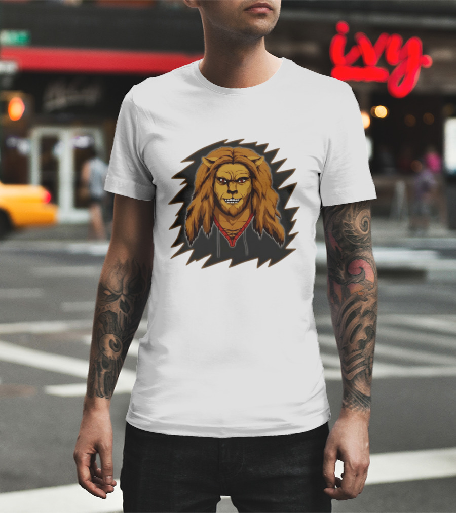 Beast Craft Garrett The Garbage Werewolf Lion Hybrid T-Shirt