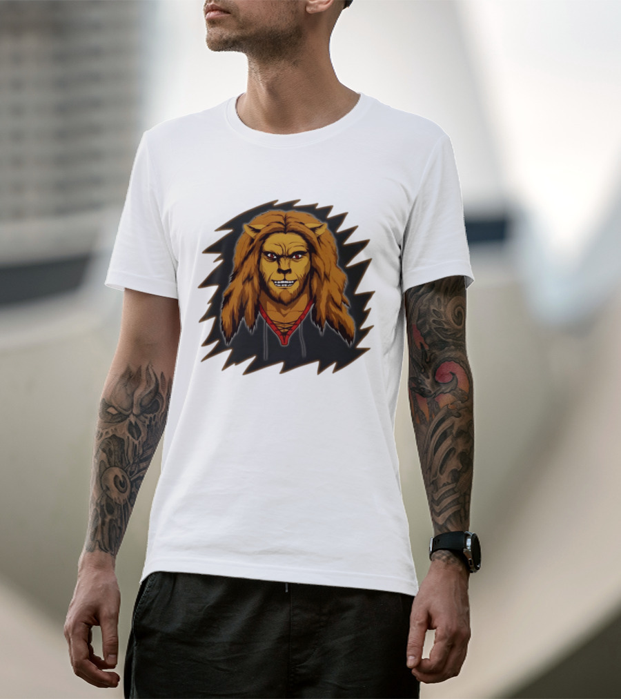 Beast Craft Garrett The Garbage Werewolf Lion Hybrid T-Shirt