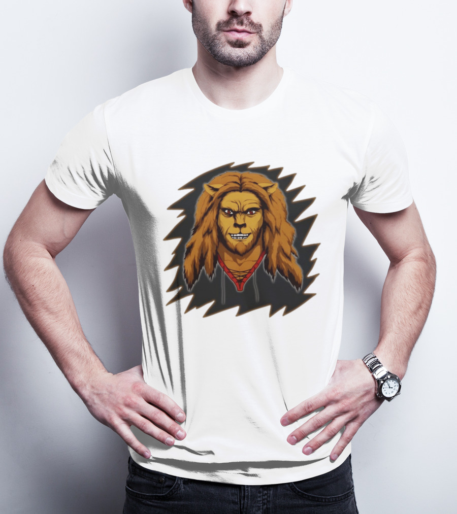 Beast Craft Garrett The Garbage Werewolf Lion Hybrid T-Shirt