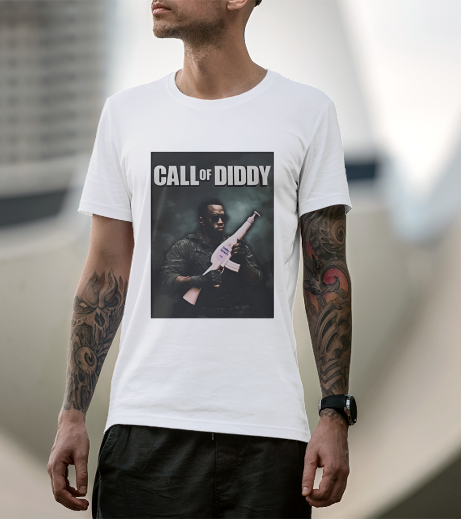 Call Of Diddy Baby Bottle Warrior T-Shirt