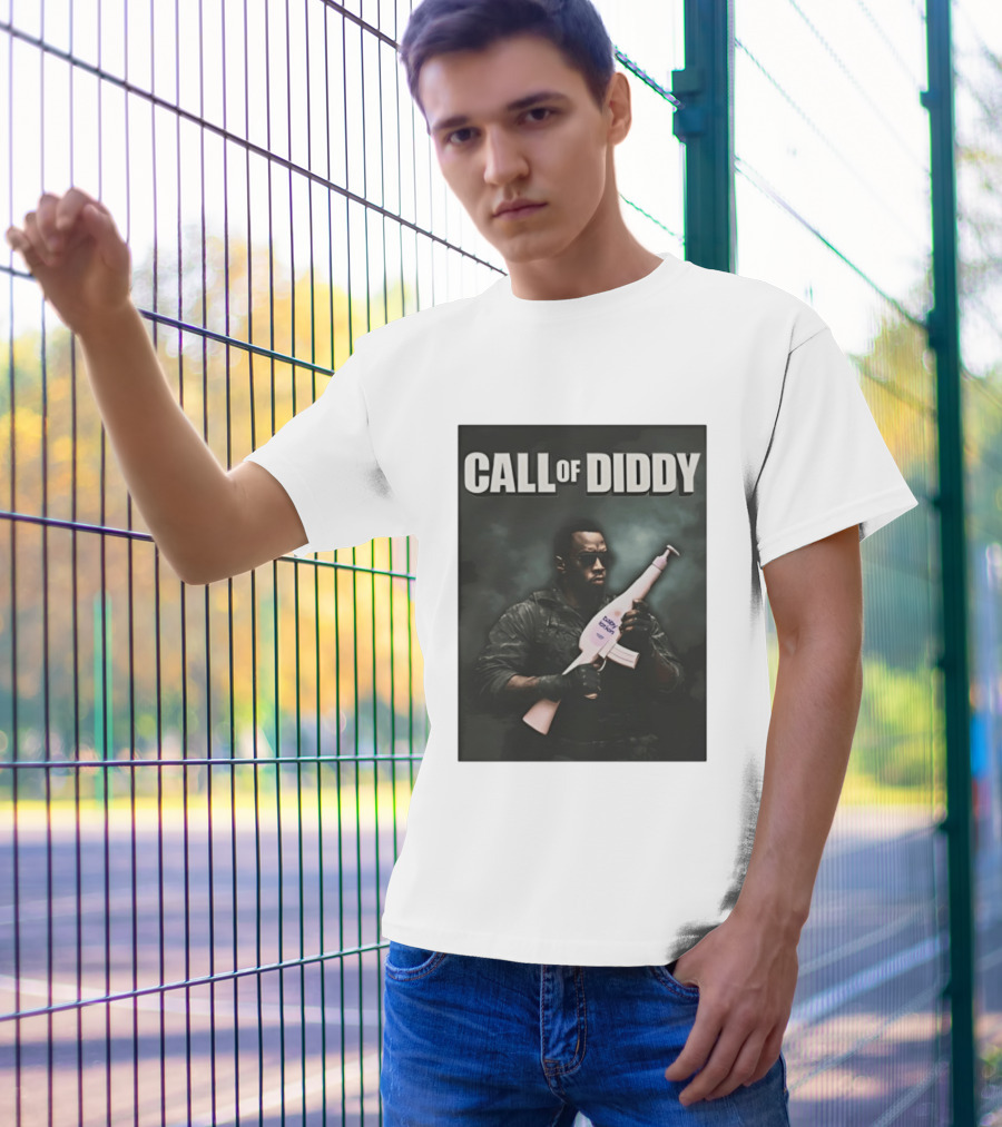 Call Of Diddy Baby Bottle Warrior T-Shirt
