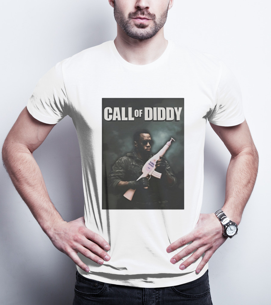 Call Of Diddy Baby Bottle Warrior T-Shirt