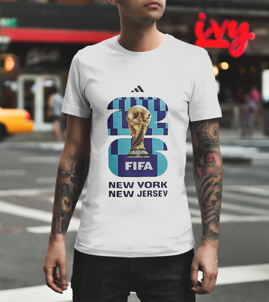 FIFA World Cup 2026 New York New Jersey Host City Soccer Event T-Shirt