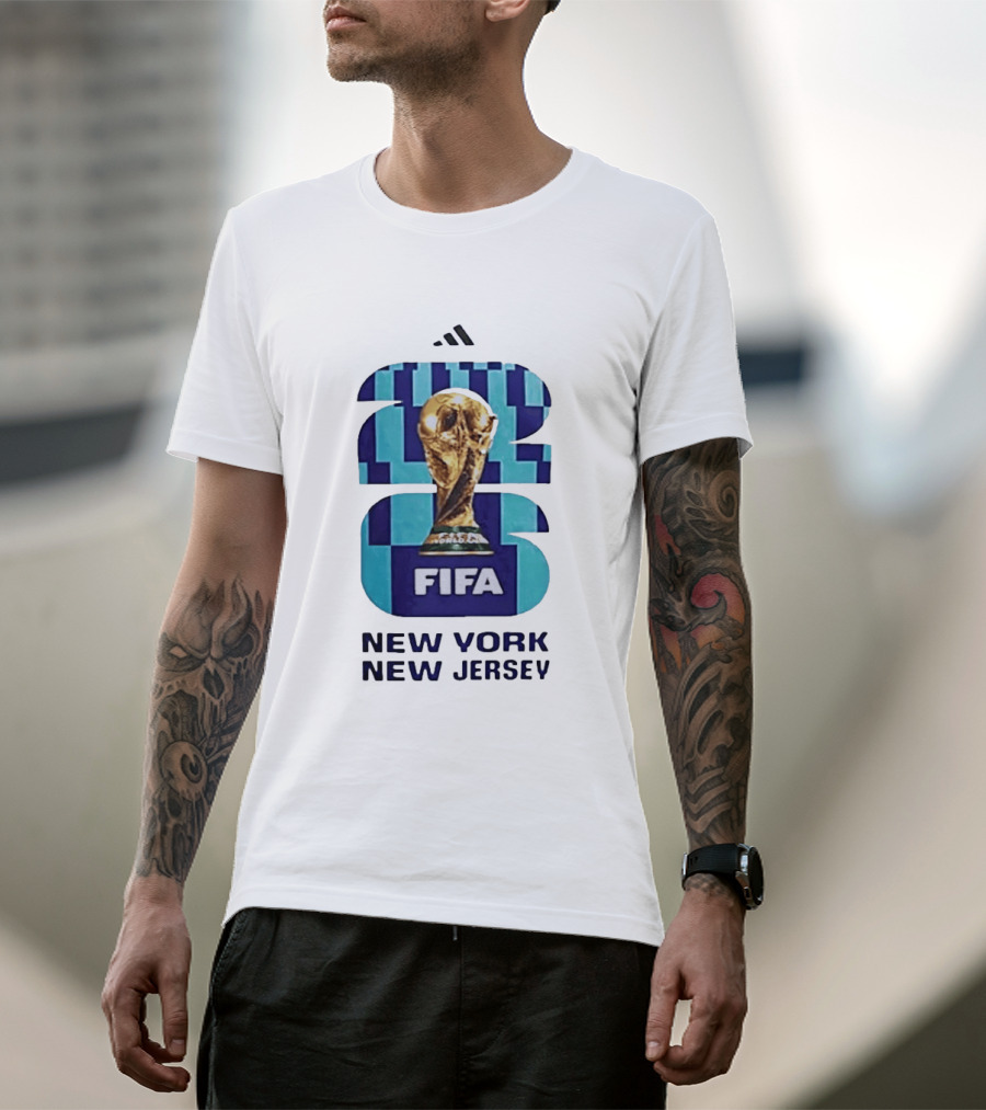 FIFA World Cup 2026 New York New Jersey Host City Soccer Event T-Shirt