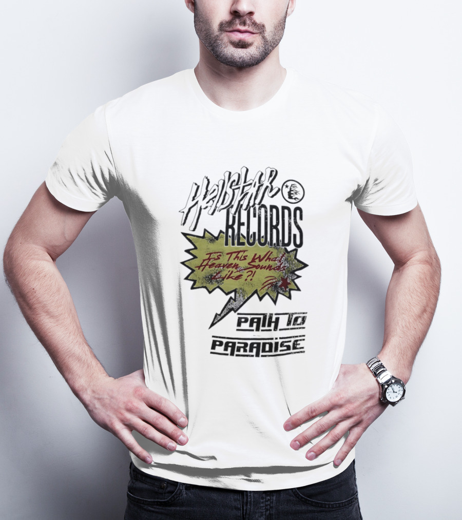 Hellstar Records Is This What Heaven Sounds Like Path To Paradise T-Shirt