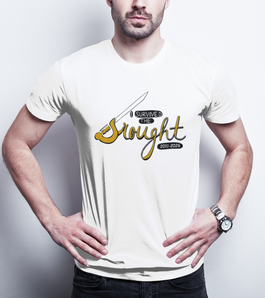 I Survived The Drought 2011 2026 Sword T-Shirt