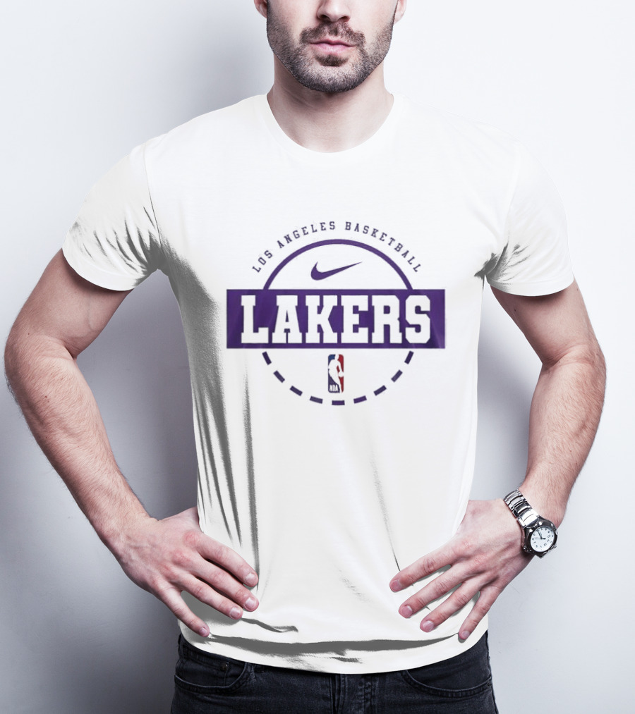 Los Angeles Lakers Snoopy Plays Basketball Forever Not Just When We Win Lakers NBA T-Shirt