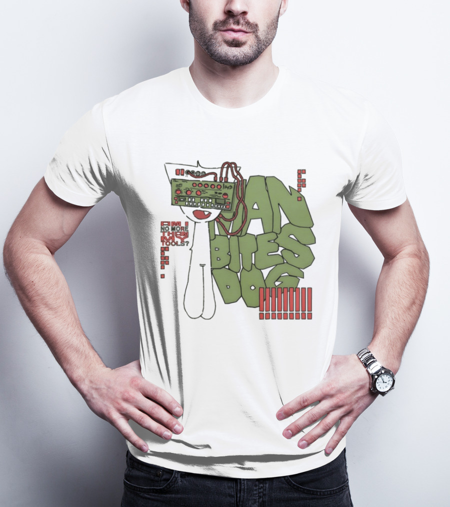 Man Bites Dog MF DOOM Am I No More Than My Tools T-Shirt