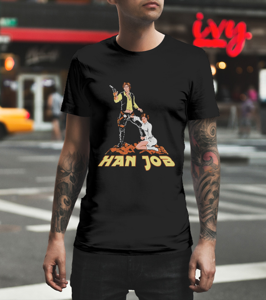 Han Solo Princess Leia Han Job T-Shirt