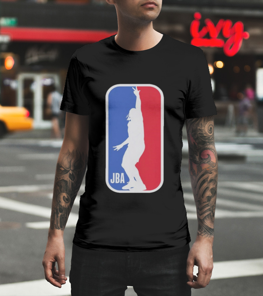 Jalen Brunson Association JBA Red And Blue T-Shirt