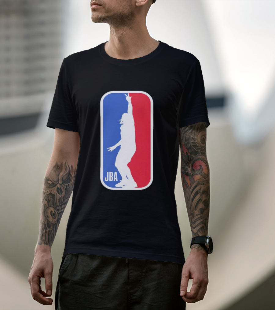 Jalen Brunson Association JBA Red And Blue T-Shirt