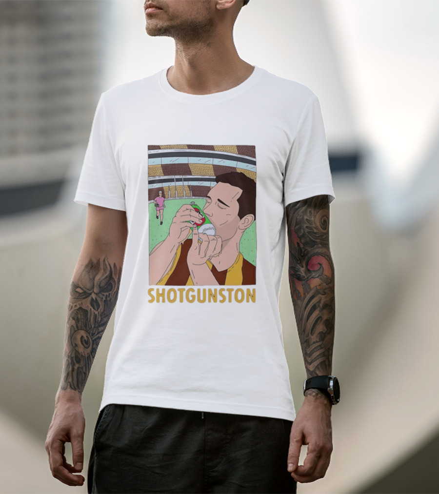 Jack Gunston Shotgunston Hawthorn Football Club Official Merchandise T-Shirt