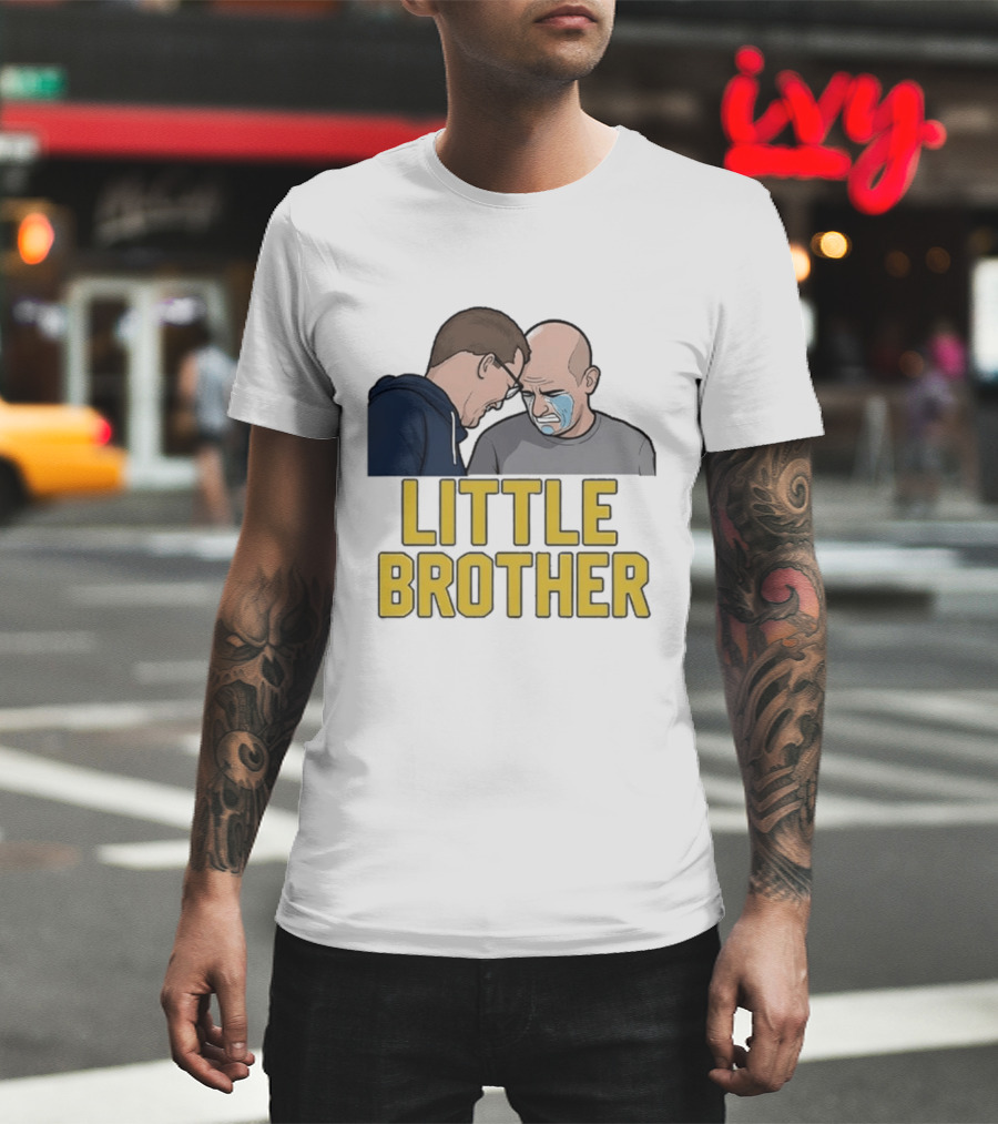 Michigan Wolverines Uconn Huskies Little Brother Crying Dusty May Dan Hurley T-Shirt