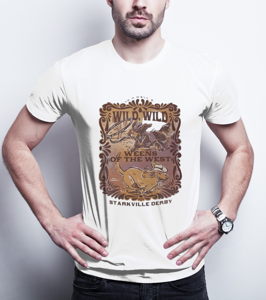 Starkville Derby Fourth Annual Wild Wild Weens Of The West 2026 T-Shirt