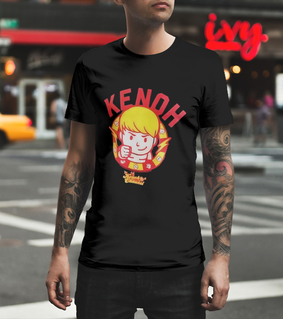 KENOH Chibi Boxer Punch Channel T-Shirt