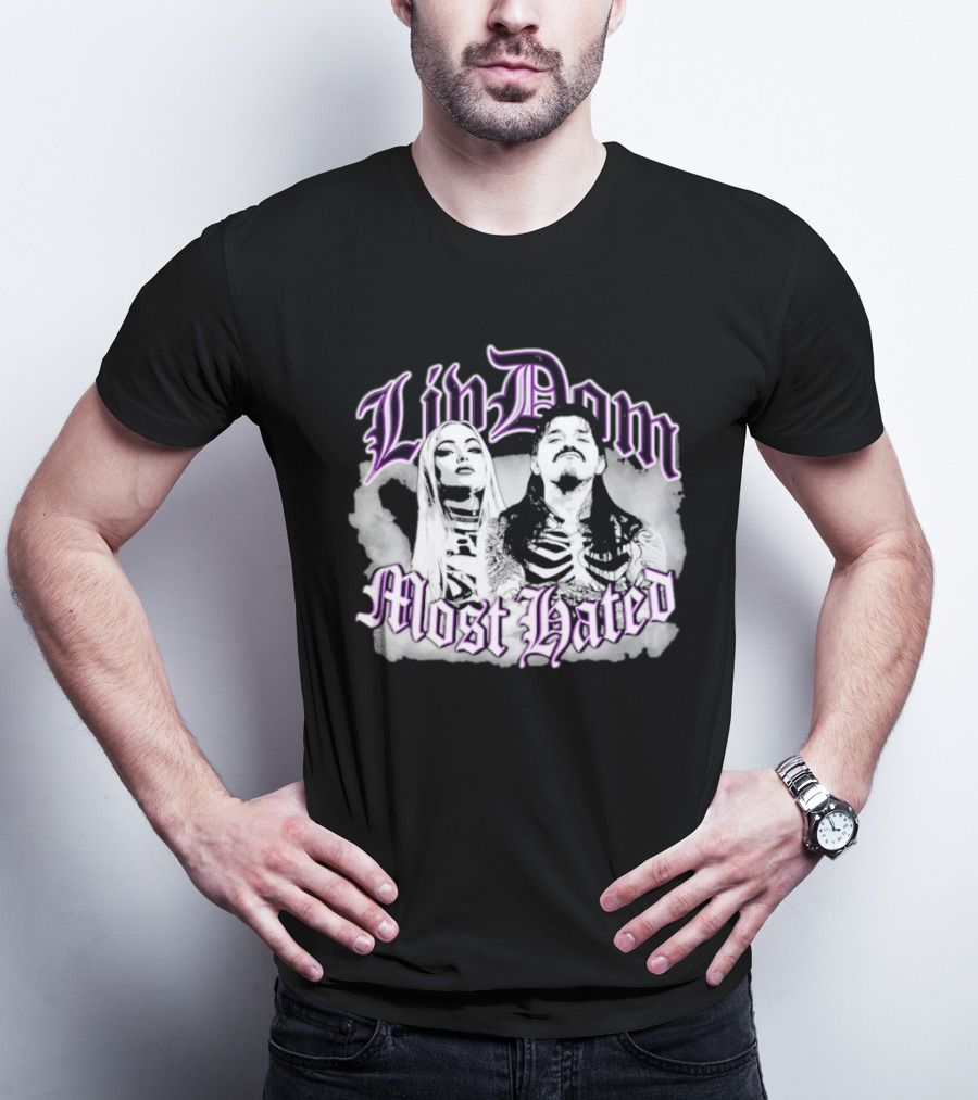 LivDom Most Hated Liv Morgan Dirty Dom Skeleton Tattoos T-Shirt