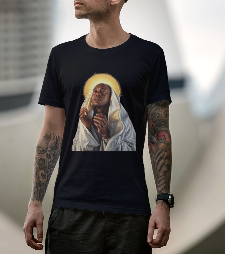 Saint Tiger Woods Shot Halo T-Shirt