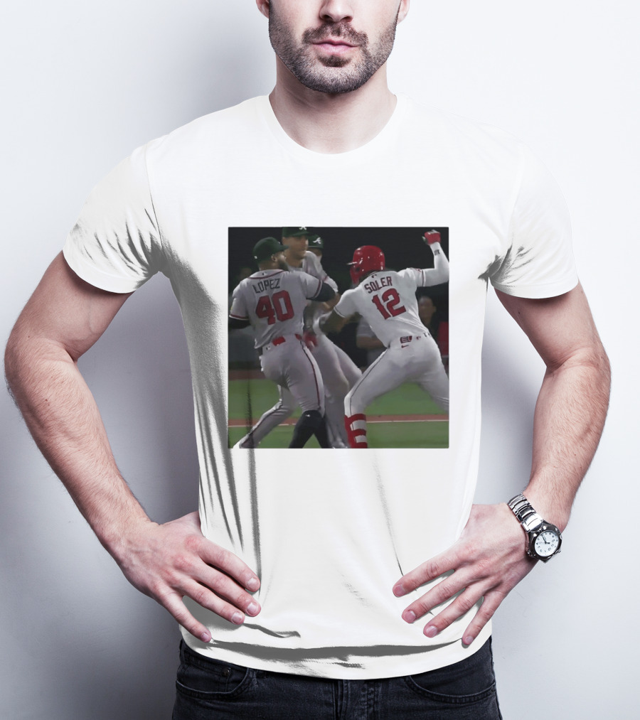 Jorge Soler 12 And Reynaldo Lopez 40 Baseball Duel T-Shirt
