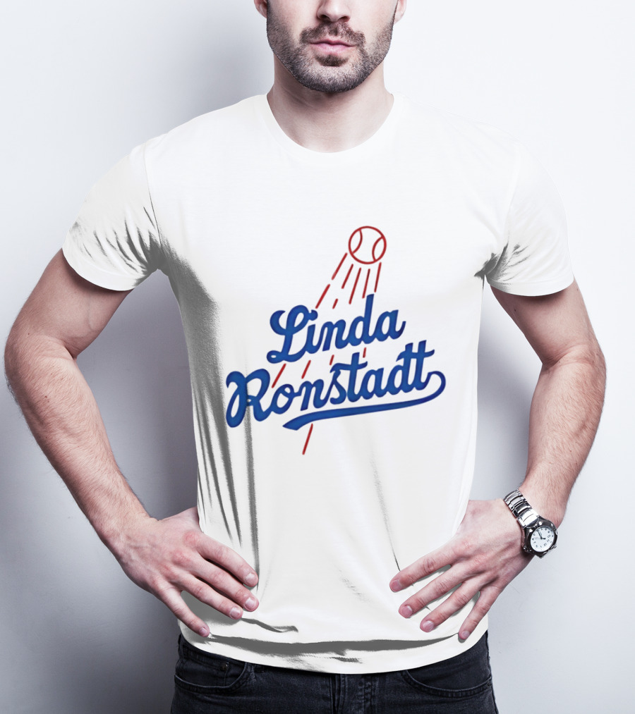 Linda Ronstadt Baseball Tribute Los Angeles T-Shirt