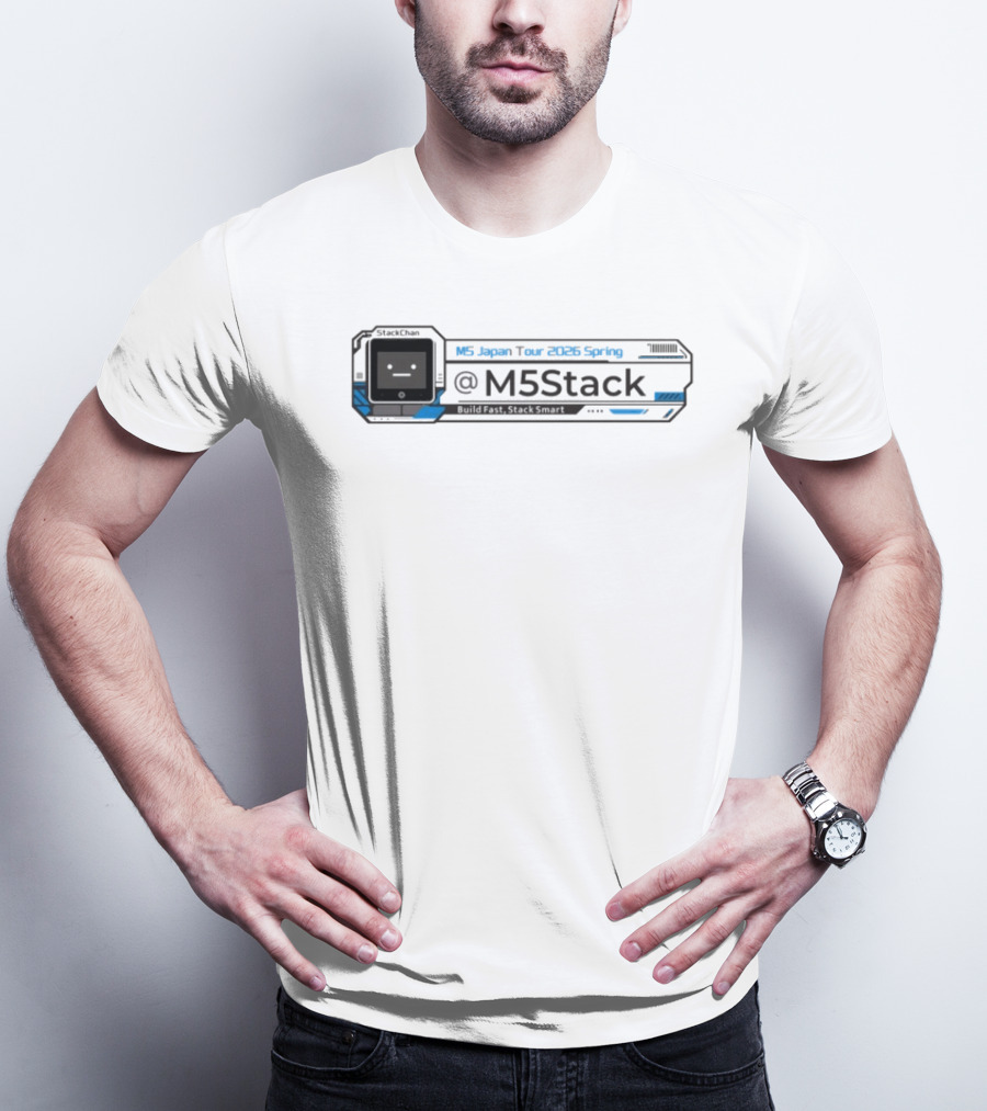 M5 Japan Tour 2026 Spring M5Stack Tech T-Shirt
