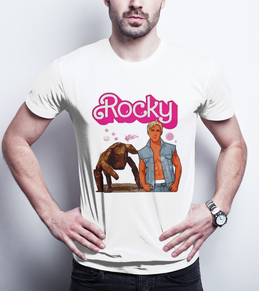 Rocky Project Hail Mary Barbie Mashup Ken Fashion T-Shirt