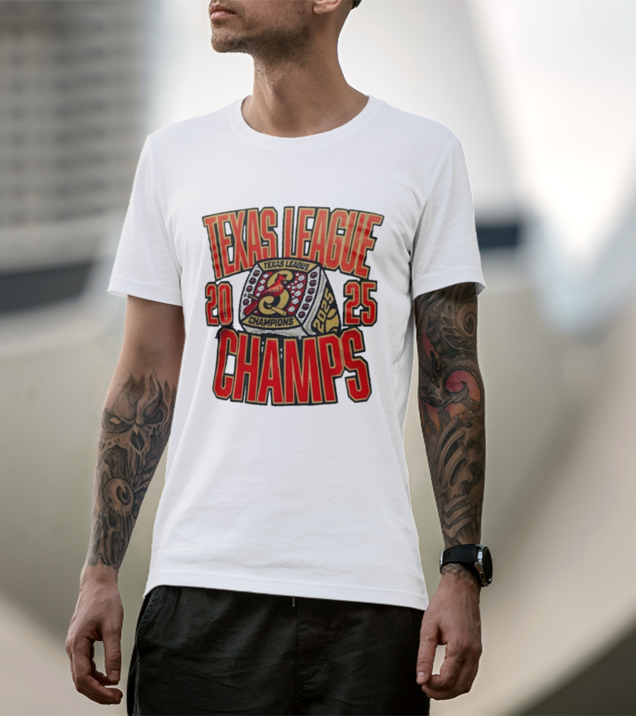 Texas League Champions 2025 Ring T-Shirt