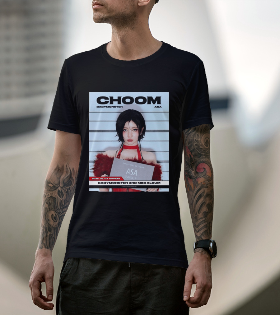 CHoom Babymonster ASA 2026 Visual Photo Release May 4 6PM KST 3rd Mini Album T-Shirt