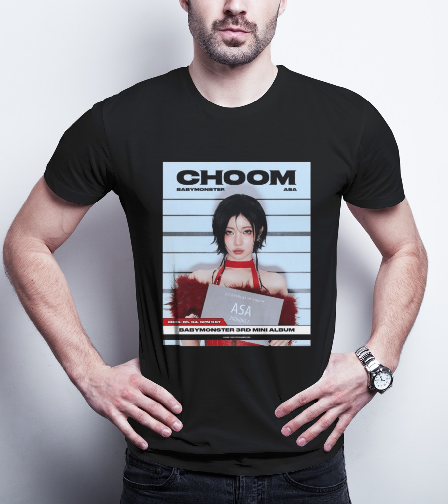 CHoom Babymonster ASA 2026 Visual Photo Release May 4 6PM KST 3rd Mini Album T-Shirt