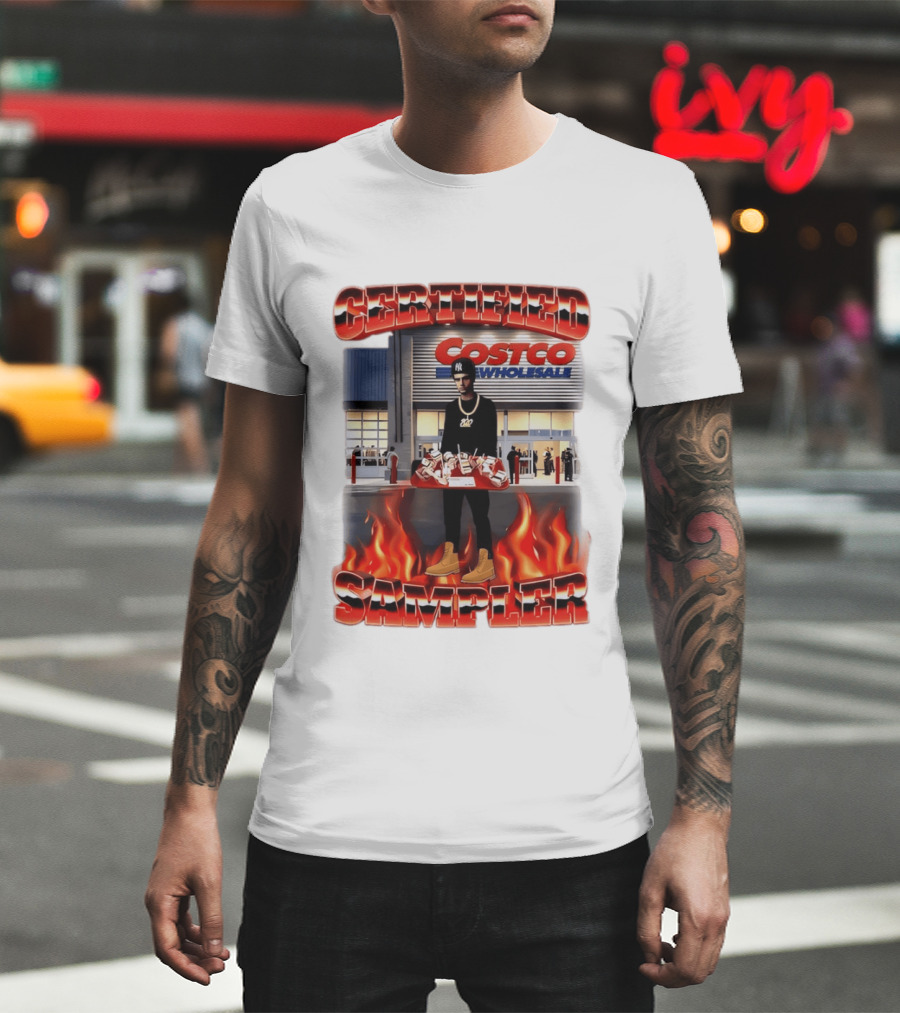Certified Sampler Costco Wholesale 90s Bootleg T-Shirt