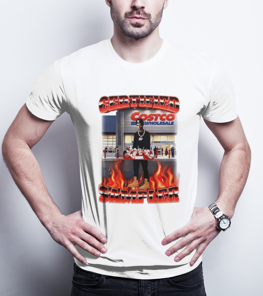Certified Sampler Costco Wholesale 90s Bootleg T-Shirt