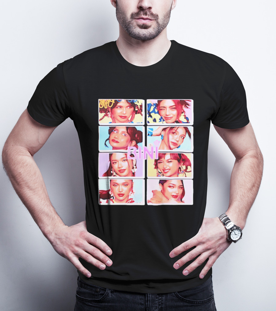 BINI Grid Style P Pop Group Philippines T-Shirt