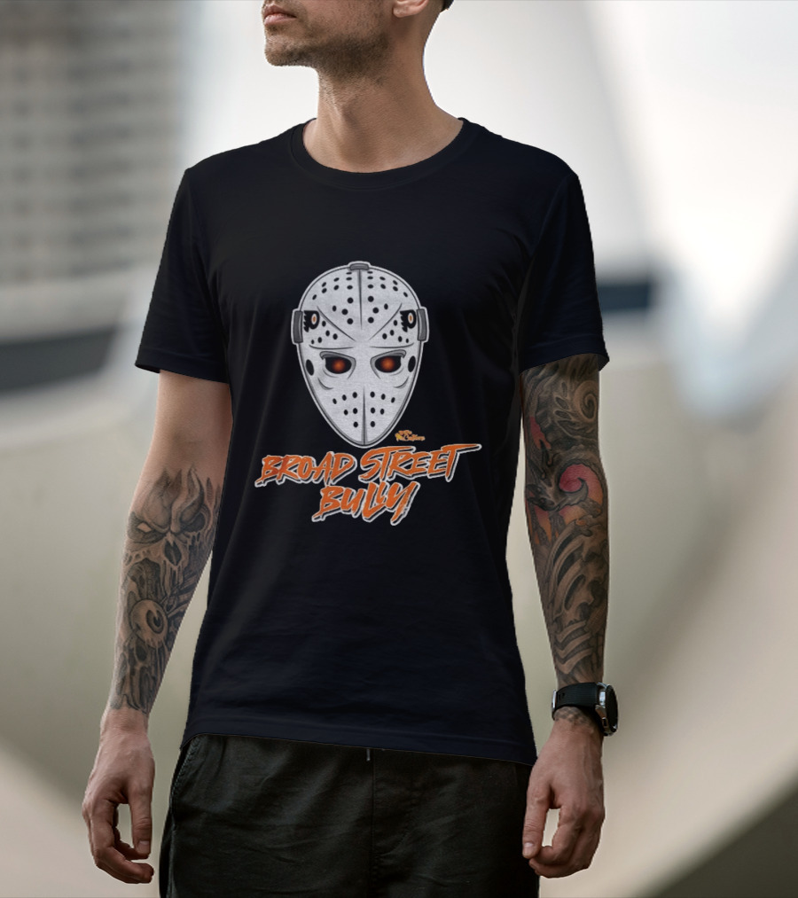 Jason Voorhees Hockey Mask Broad Street Bully Philadelphia Flyers 2026 T-Shirt