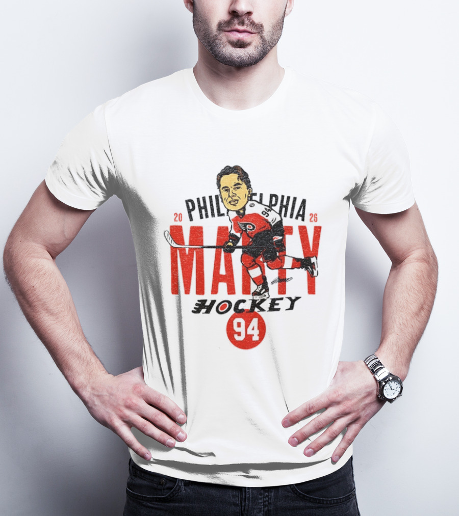 Philadelphia Hockey Porter Martone 94 NHL T-Shirt